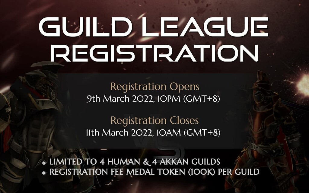Guild League [BETA] Registration - General Discussion - Warfare Online ...