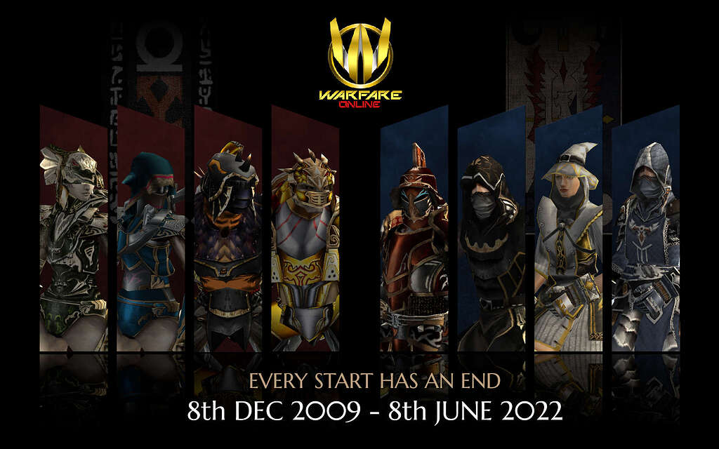 Warfare Online Shutdown 8th June 2022 (10PM GMT+8) - Announcements ...